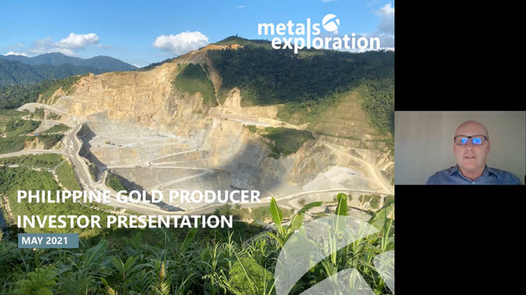 Investor Presentation Webinar – May 2021 – Metals Exploration Plc